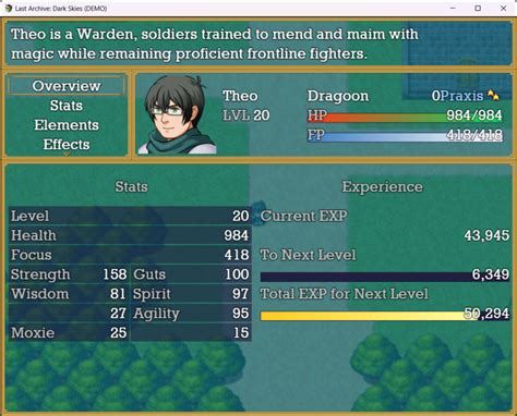 Mv Custom Parameters On Yep Statusmenucore Rpg Maker Forums
