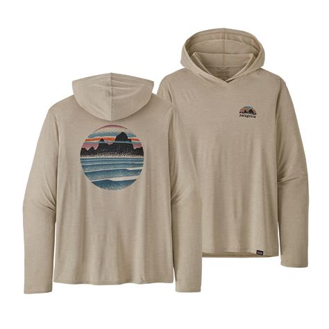 Mens Capilene® Cool Daily Graphic Hoody Relaxed Fit Patagonia Worn