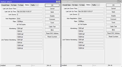 Only 100mbit On 1000mbit Ethernet Ports Mikrotik Hardware General Mikrotik Community Forum