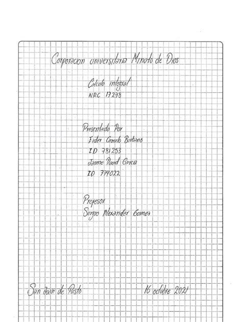 Calculo Integral Pdf