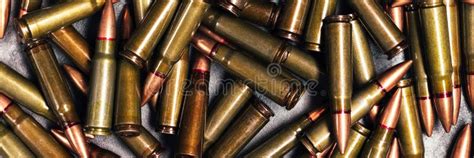 Bullets Background Texture Banner Stock Image Image Of Attack
