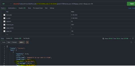 Profit And Loss Report Data Developer Api Upstox Community