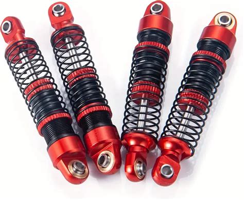 118 시뮬레이션 등산 모델 자동차 알루미늄 합금 충격 흡수 장치 충격 흡수 장치는 한 대의 자동차에 오일 Temu