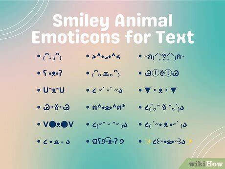 Happy Symbols For Text