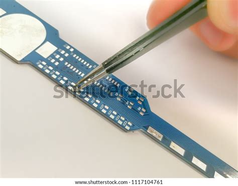 Hand Soldering Smt Component Photos And Images Shutterstock