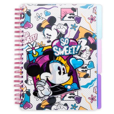 Disney Store Minnie Mouse Notebook And Stationery Set Disney Store