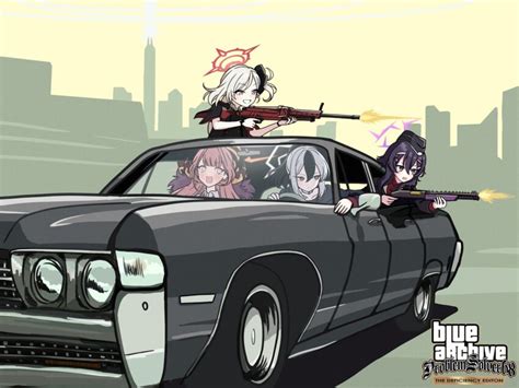 Gesupi Provlemsolver57 Aru Blue Archive Haruka Blue Archive Kayoko Blue Archive