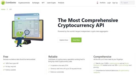 10 Best Cryptocurrency Apis For Trading Data Collection And More Dca