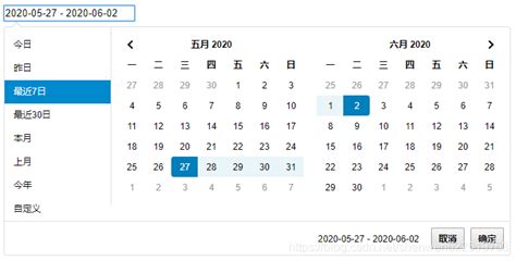 Jquery日历插件daterangepicker全面详解汇总jquery Daterangepicker Csdn博客