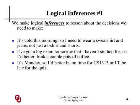 PPT Symbolic Logic Outline PowerPoint Presentation Free Download ID
