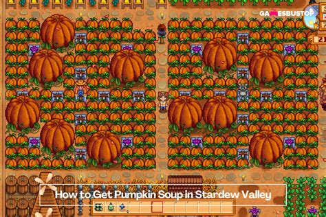 How To Get Pumpkin Soup In Stardew Valley Gamesbustop