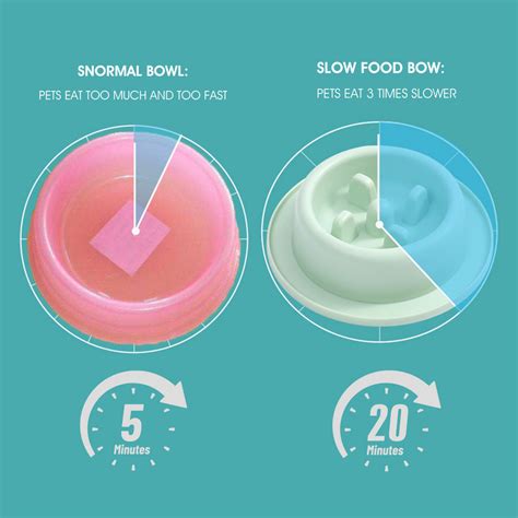 Badu Bg Купа за бавна храна за домашни любимци Купа за котки Купа за бавна храна против