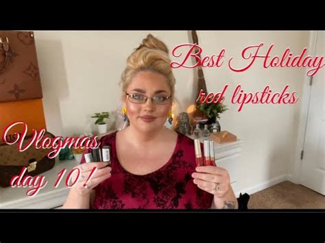 Favorite Red Lipsticks Perfect For Vlogmas Youtube