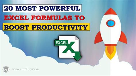 Most Powerful Excel Formulas To Boost Your Productivity