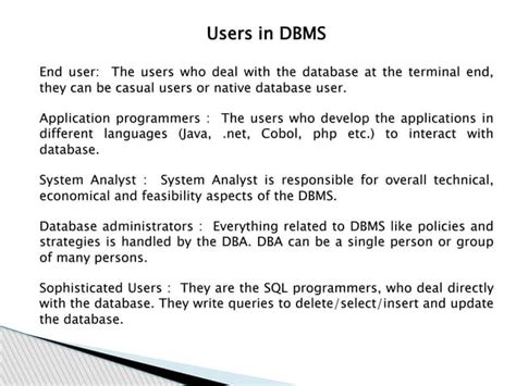 introduction dbms pptx databases computer software and applications