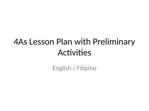 4aslessonplanpresentationpptx 124574 Pptx
