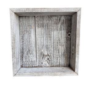 Reclaimed Wood Shadow Box Frames Rustic Farmhouse Barnwood Style Floating Shelves Set Of