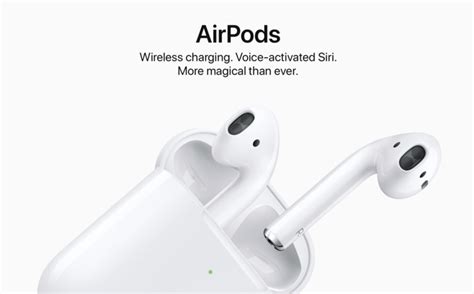 Apple Airpods 2 Announced Features Brand New H1 Chip Hey Siri Support