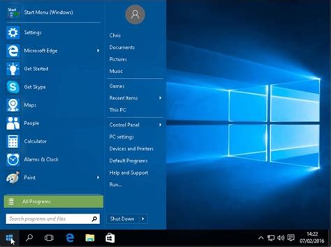 Make Windows 10 Start Menu Look Like Windows 7 Start Menu