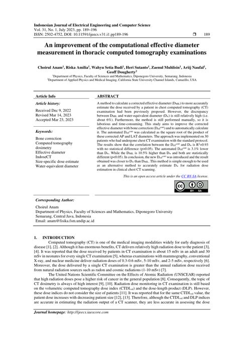 Pdf An Improvement Of The Computational Effective Diameter
