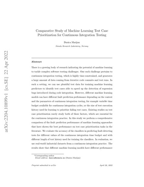 Leveraging Machine Learning For Test Case Prioritization Based On Hist