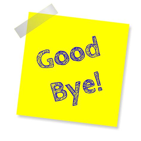 Good Bye