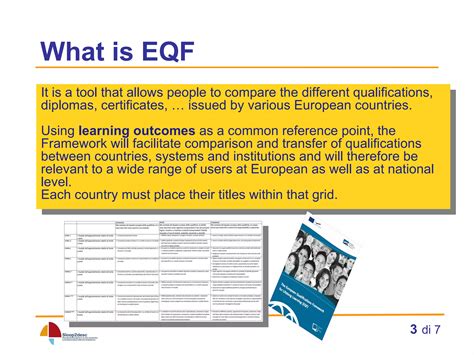 The European Qualification Framework Ppt