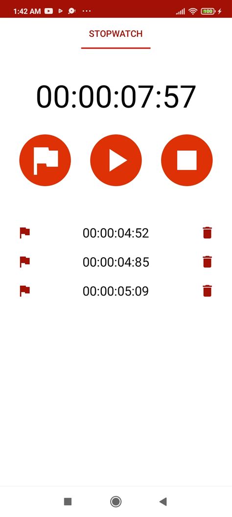 Github Tg721stopwatch Android Kotlin This Is A Stopwatch App However Its Possible That