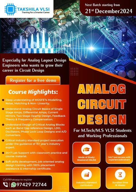 Jennifer Joy On Linkedin Takshila Vlsis Analog Circuit Design Course
