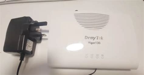 Draytek Vigor 130 Adsl2 Vdsl2 Fttc Bt Infinity Ethernet Modem Pppoe Bridge £37 00 Picclick Uk