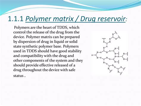 Formulation And Evaluation Of Tdds Pptx