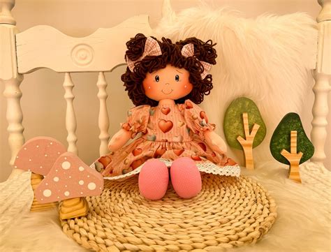 Boneca De Pano Lili Ateliê Roberta Neiva