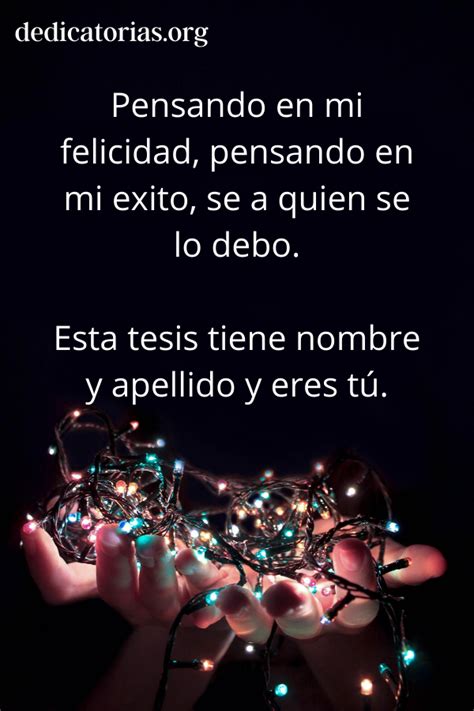 Dedicatorias De Tesis Para Mi Hijo Ejemplos Y Gu A