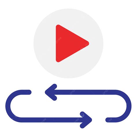 Repeat Button Media Vector Repeat Button Media Png And Vector With
