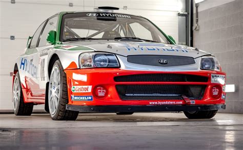 Yves Matton In A Hyundai Accent Wrc Formerly Driven By Loix Rally4passion