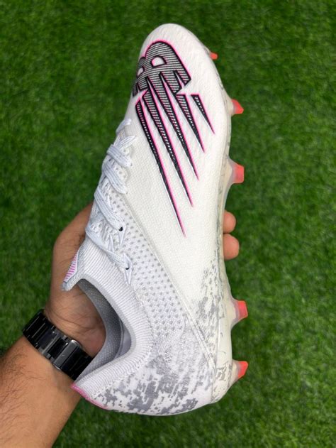 Nb Furon V6 Pro White Pink Colour Low Top Fg With Lace