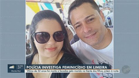 Mulher Morta A Facadas Pelo Marido Na Frente Dos Filhos Em Limeira Não