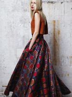 Вязаные теплые юбки