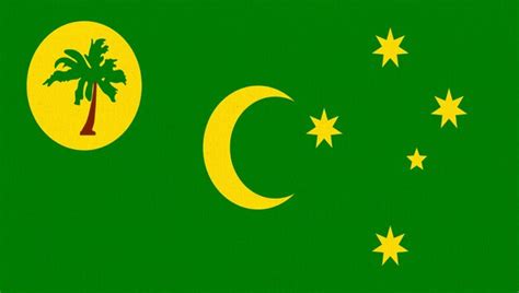 Premium Photo Flag Of The Cocos Islands Australian Outer Territory