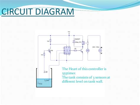 Simple Automatic Water Level Controller By Using Ic 555 Timer