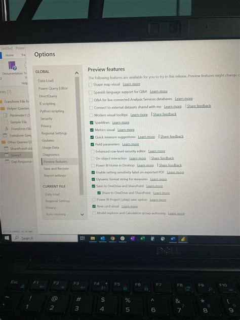 Missing Ribbon Tabs Rpowerbi