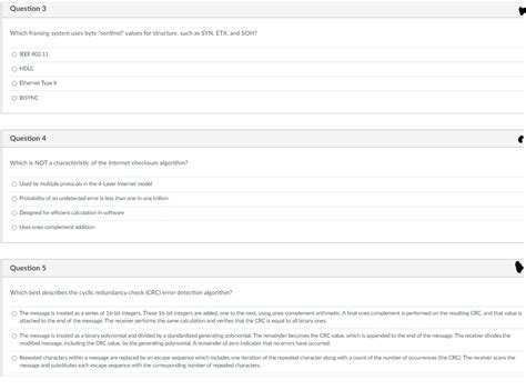 solved which framing system uses byte sentinel values for