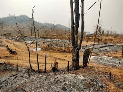 မင်းတပ် ယောနယ်စပ်တွင်တိုက်ပွဲဖြစ်ပွားပြီး စစ်ကောင်စီက လေကြောင်းဖြင့်၃ကြိမ်တိုင် ဗုံးကြဲတိုက်ခိုက