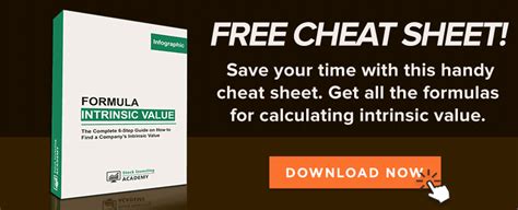 How To Calculate Intrinsic Value In 2016 Formula Calculator