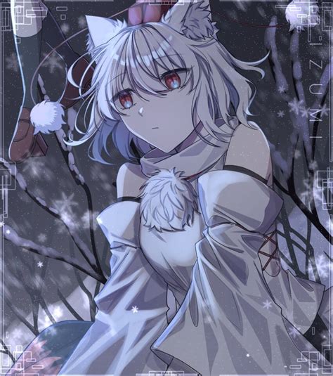 Izumi 481 Inubashiri Momiji Touhou Absurdres Commentary Highres 1girl Animal Ear Fluff