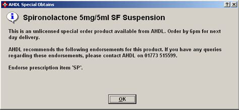 Guidance For Ahdl Special Obtains