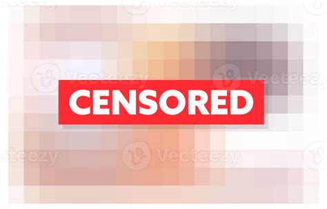 Censored Pixel Bar Set Of Blurred Censorship Background Nudity Or Adult Content Stock