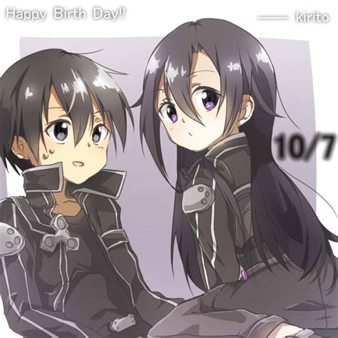 Kirito And Kirito Sword Art Online Drawn By Shisokonbu Danbooru