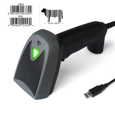 Buy Awyysys Barcode Scanner Usb Wired Barcode Reader Range Support Upcean Code39 Code128 Code93