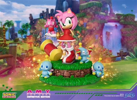 Sonic The Hedgehog Amy Definitive Edition First 4 Figures
